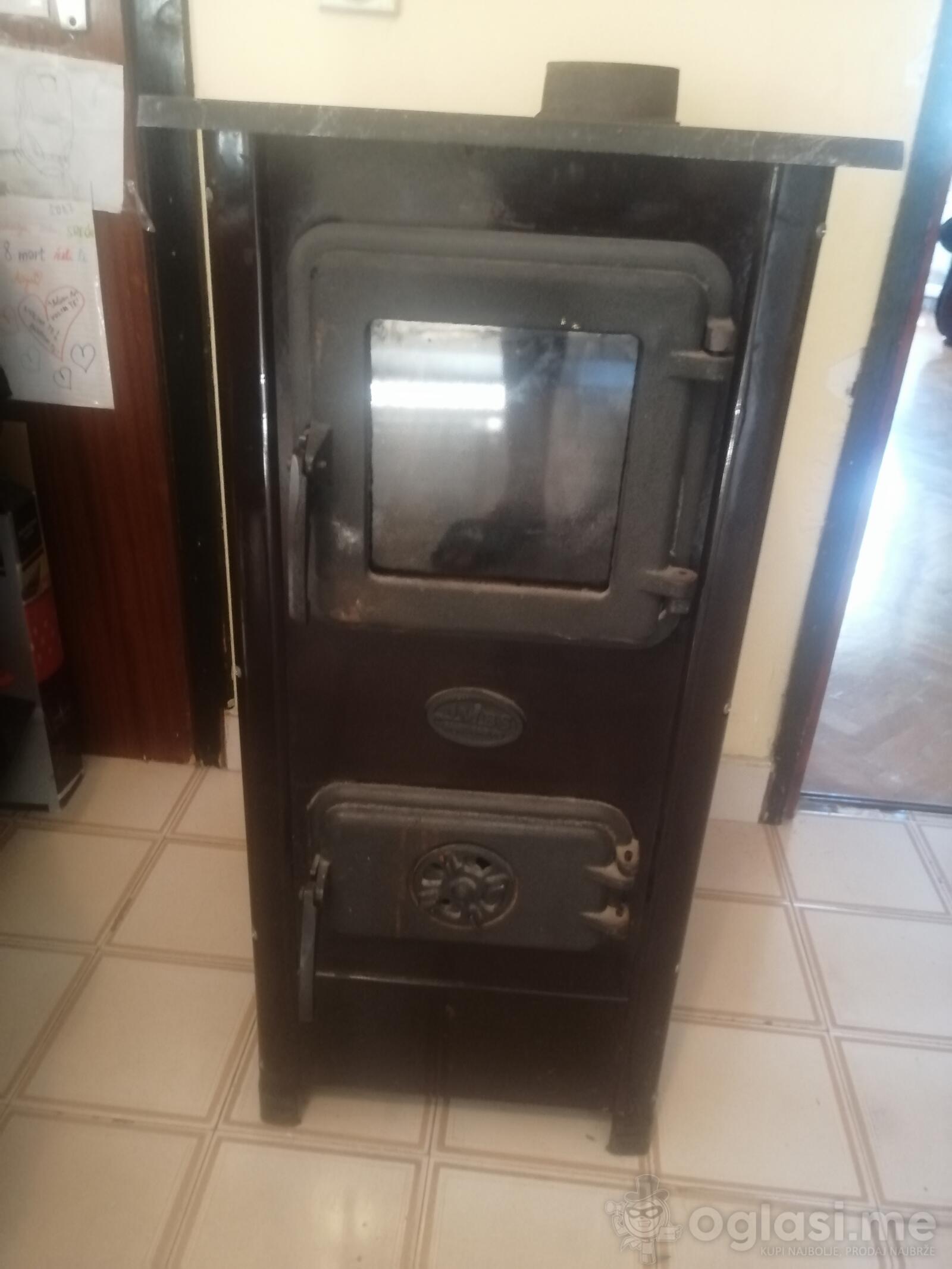 Prodajem pec za grejanje na drva - Cijena 50 € - Crna Gora Bar Bjeliši ...