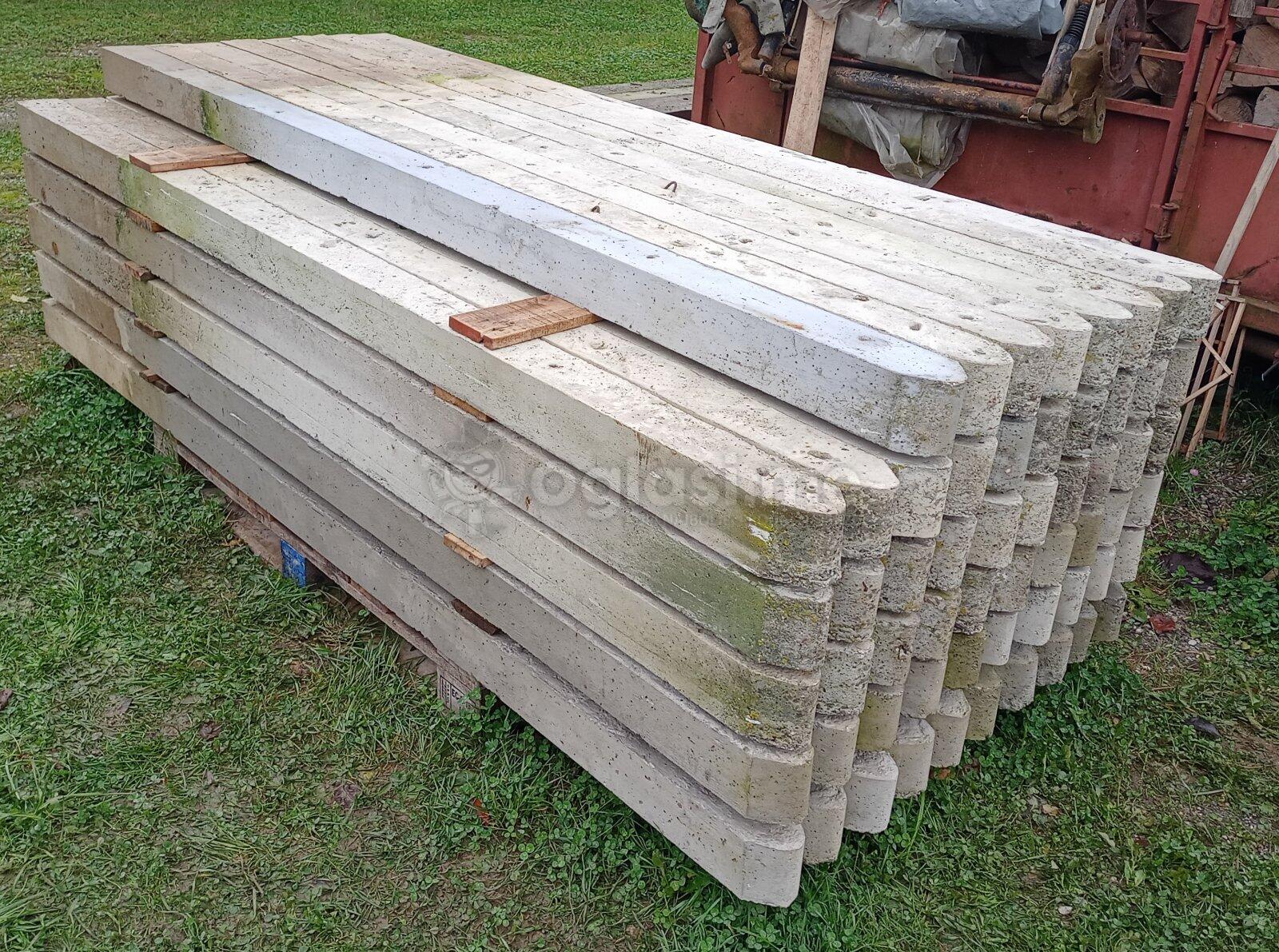 Betonski stubovi 10*10*250 - Cijena 10 € - Crna Gora Bijelo Polje ...