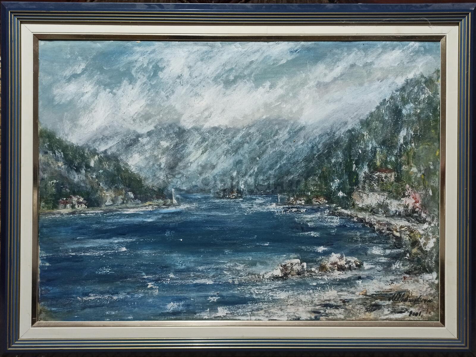 Verige ulje na platnu 70x50 - Cijena 100 € - Crna Gora Podgorica ...