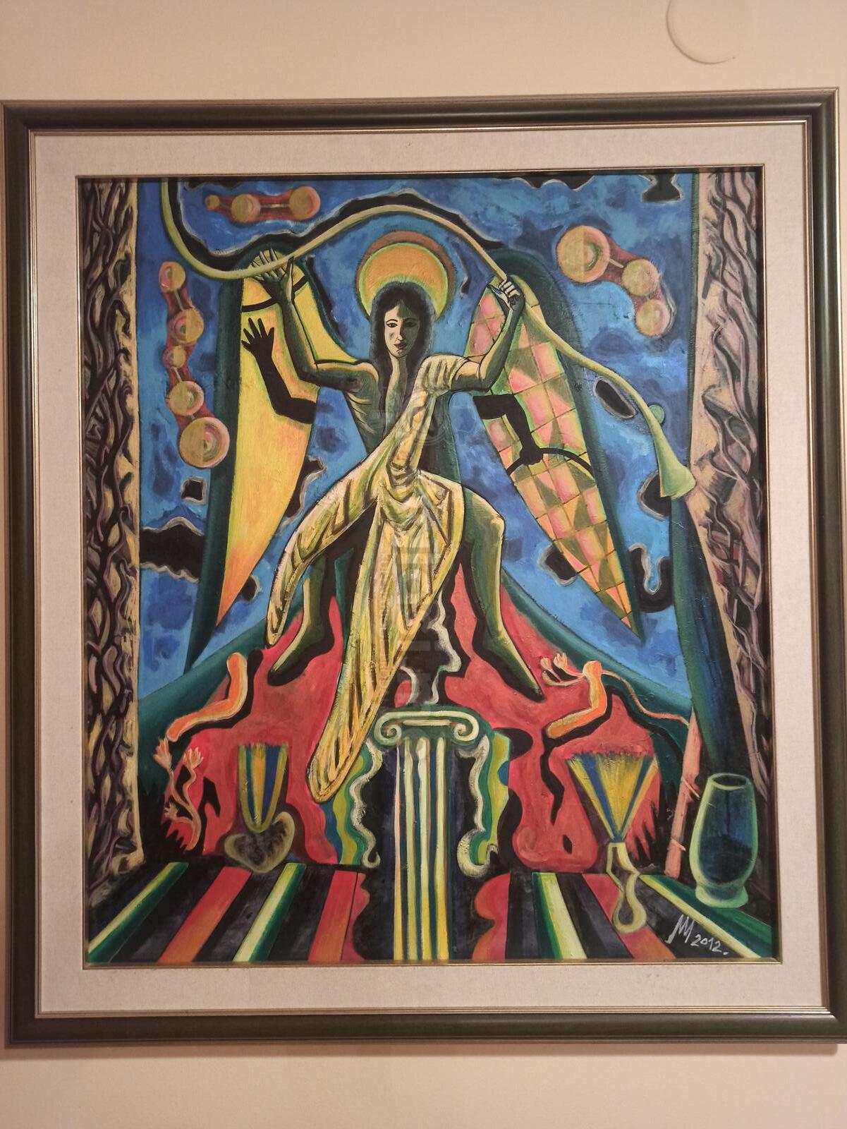 Ulje na platnu 70x80 Marko Lukovac - Cijena 300 € - Crna Gora Podgorica ...