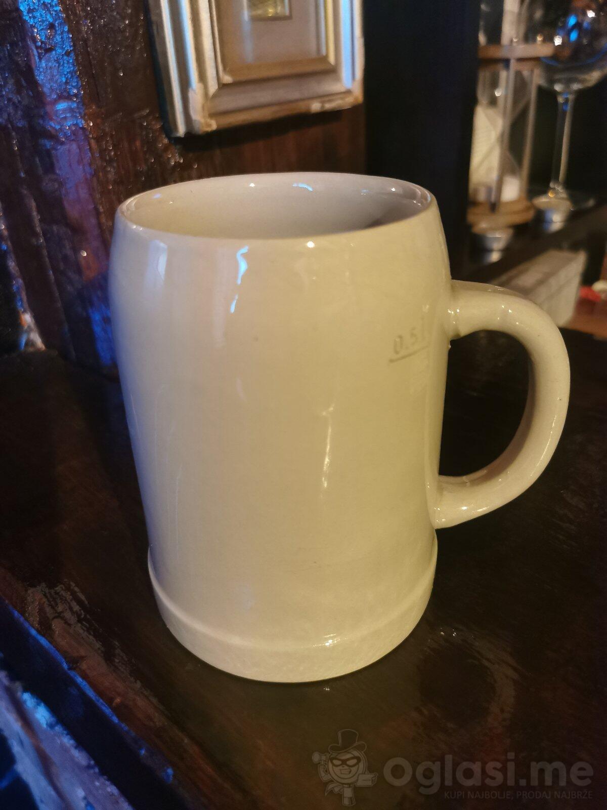 Pivska krigla keramicka - Cijena 24.99 € - Crna Gora Podgorica ...