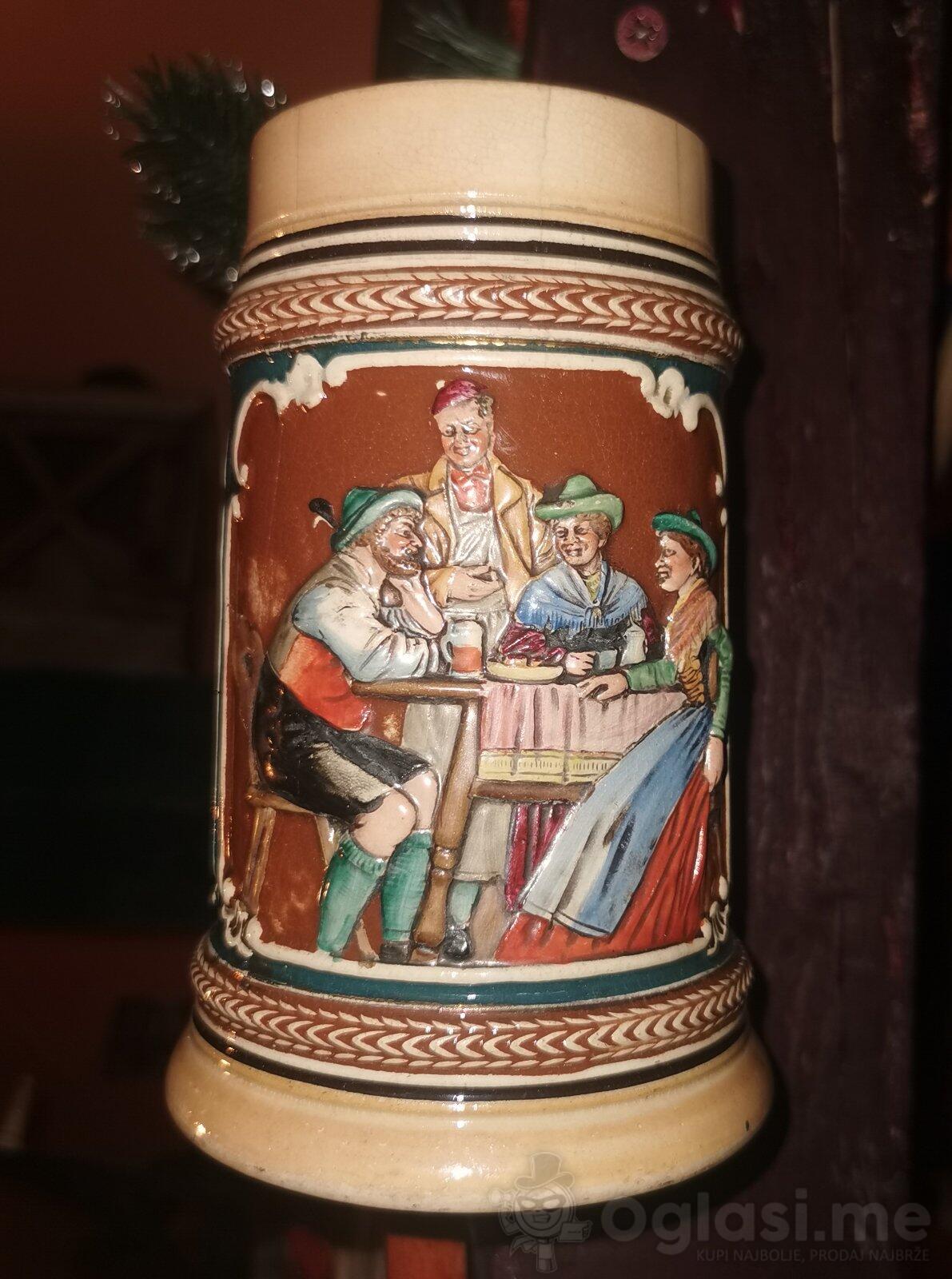 Pivska keramicka krigla - Cijena 39.99 € - Crna Gora Podgorica ...