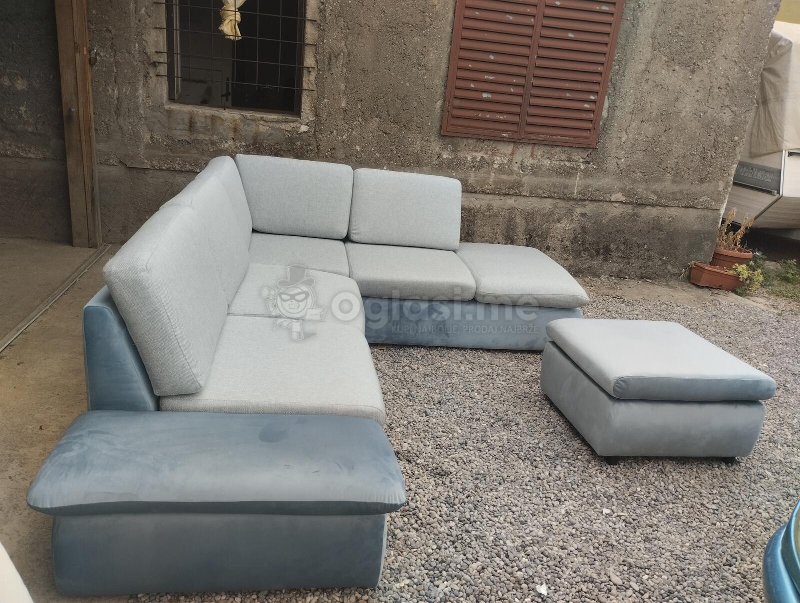 Ugaona garnitura - Cijena 500 € - Crna Gora Podgorica Zabjelo Garniture ...