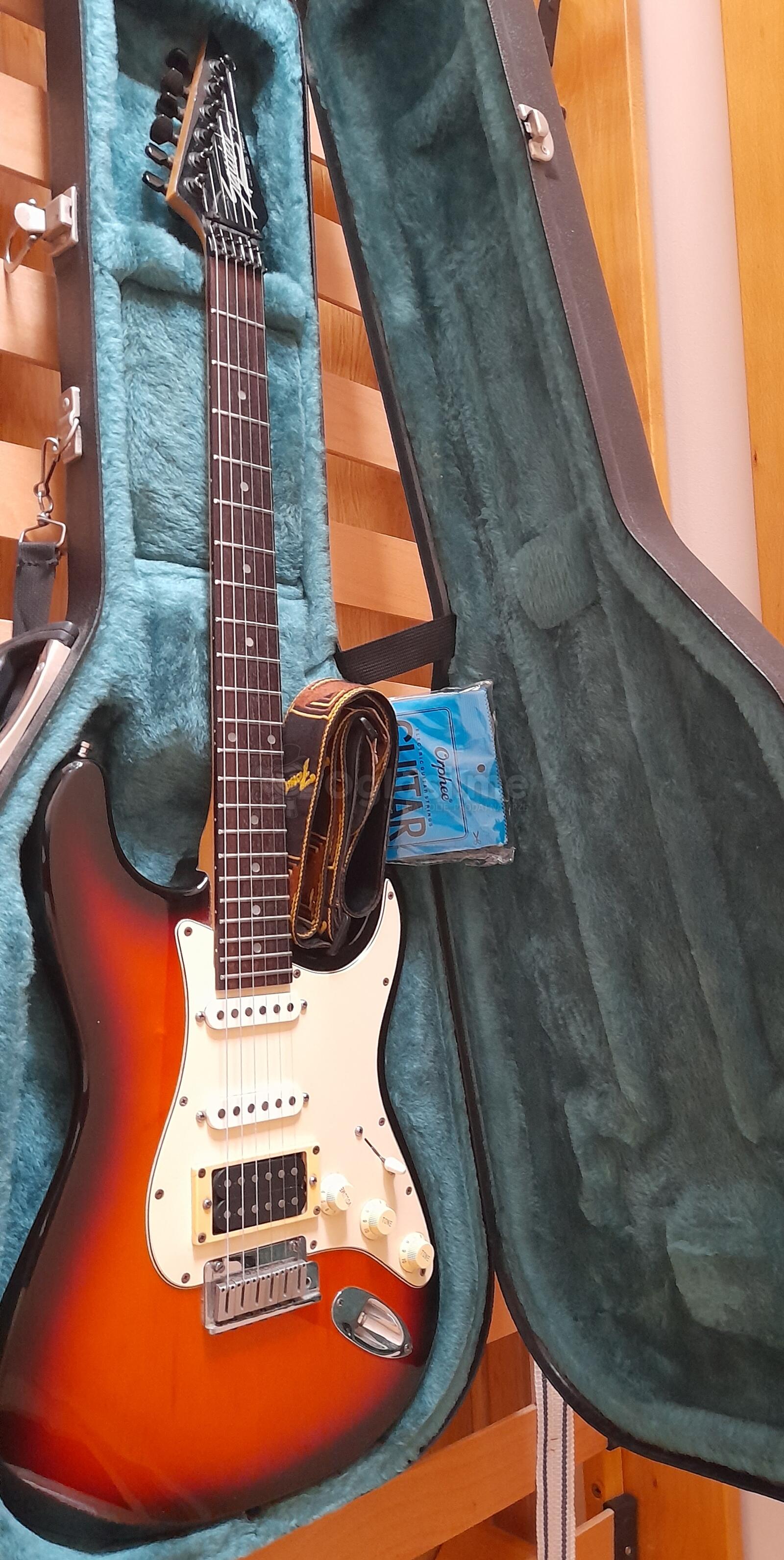 1994 Fender Squier + kofer i žice - Cijena 420 € - Crna Gora Podgorica ...