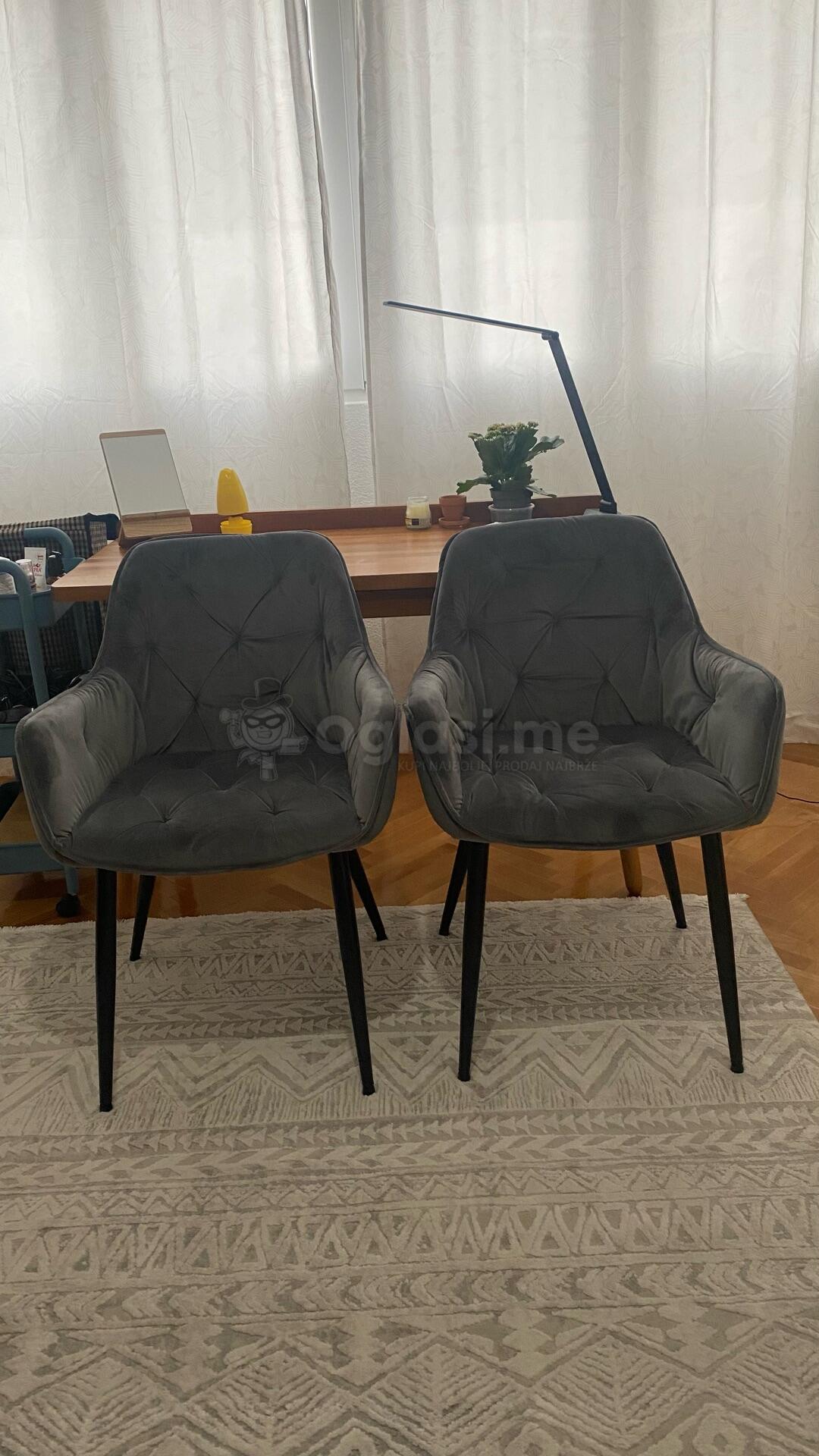 2 stolica - Cijena 60 € - Crna Gora Podgorica Momišići Namjestaj za ...